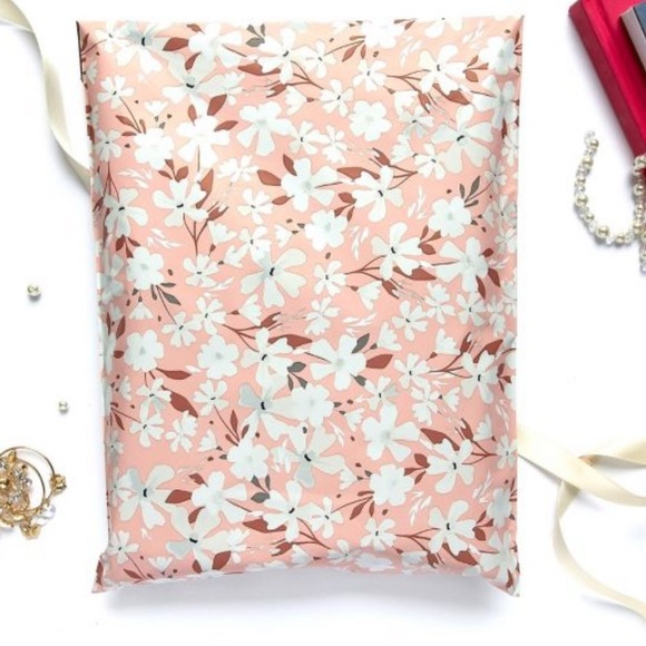 Other | 5 Floral Poly Mailers Self Sealing Strip 10x13 | Poshmark